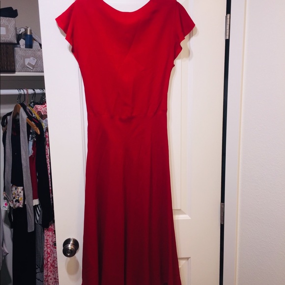 Zara | Dresses | Red Zara Dress | Poshmark